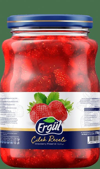 Ergül Çilek Reçel 1500 Gr. - İMC Market - Balıkesir Market Alışverişi ...