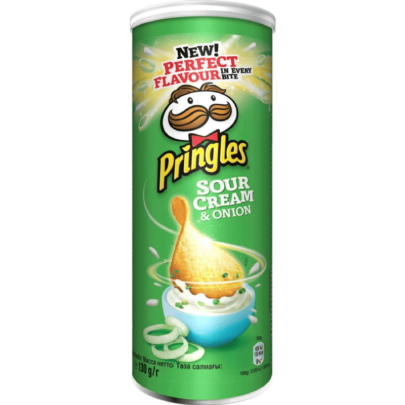 Pringles Cips Sour Cream&Onion 165 Gr - İMC Market - Balıkesir Market ...